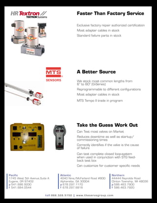 The Servo Group Flyer | PDF