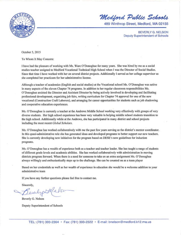 Nelson Letter of rec | PDF