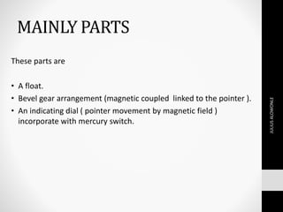 MAGNETIC GAUGE IN THE CONSERVATOR TANK OF THE | PDF