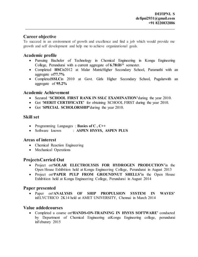 Defi final cv 3 | DOCX