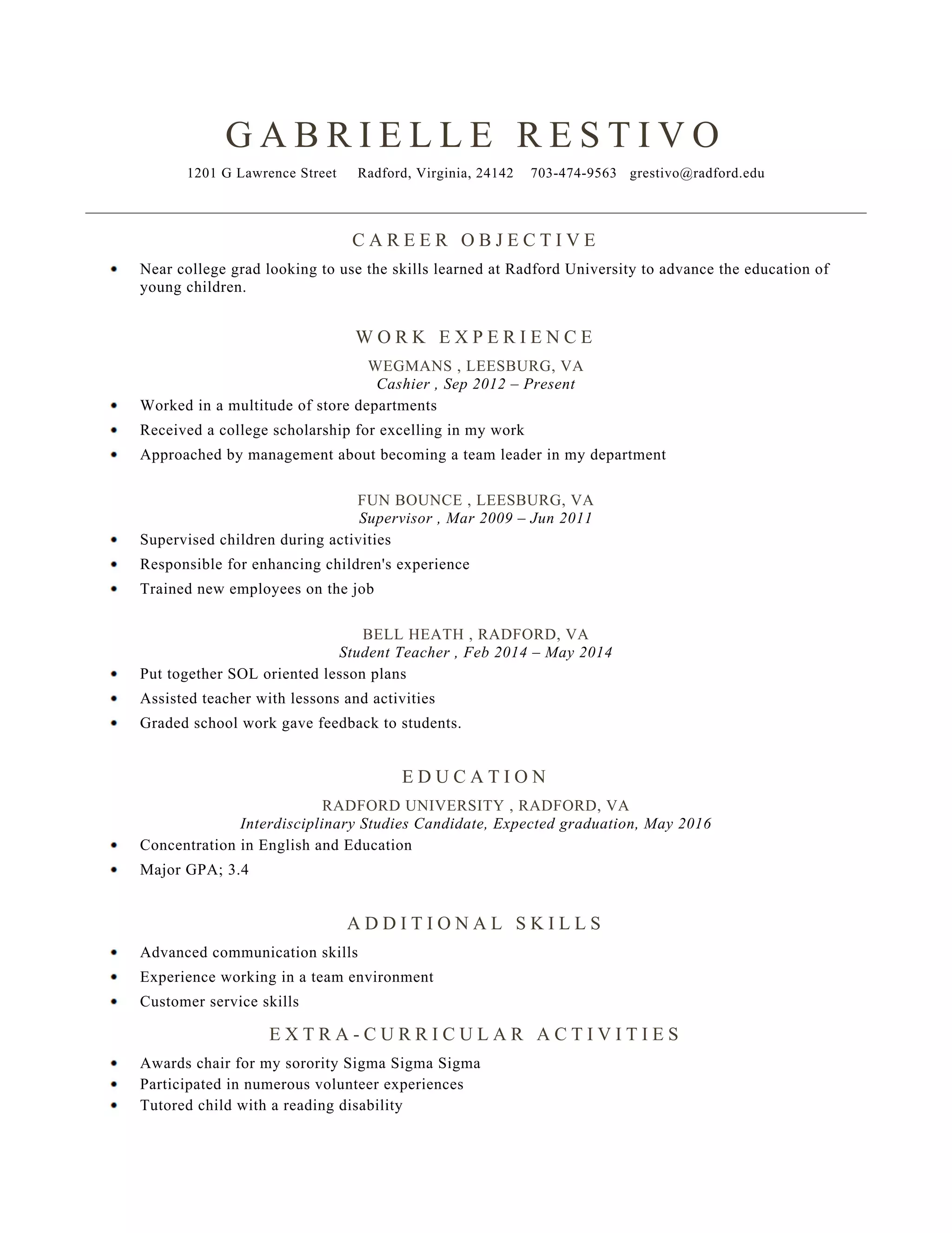 My%20New%20Resume%20%281%29 | PDF