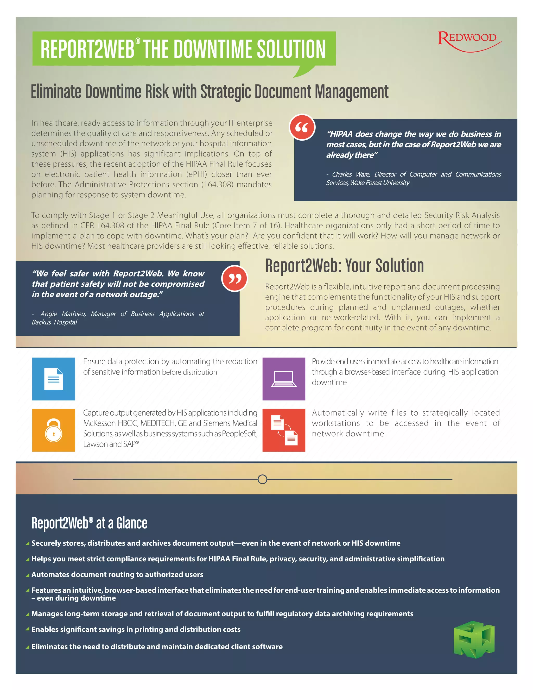 downtime_solution_sheet | PDF