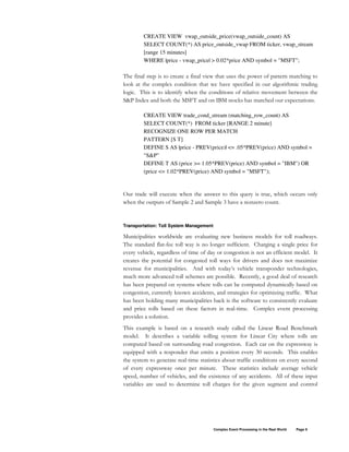 oracle-complex-event-processing-066421 | PDF | Databases | Computer Software and Applications