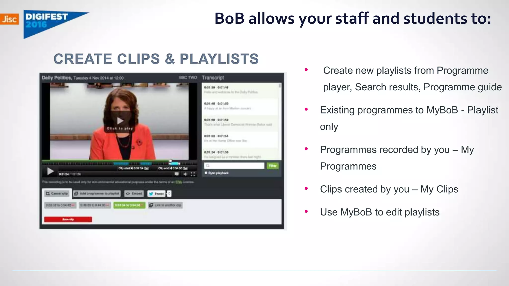 Box of Broadcasts - enhance learning with TV and radio content | PPT