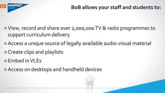 Box of Broadcasts - enhance learning with TV and radio content | PPT