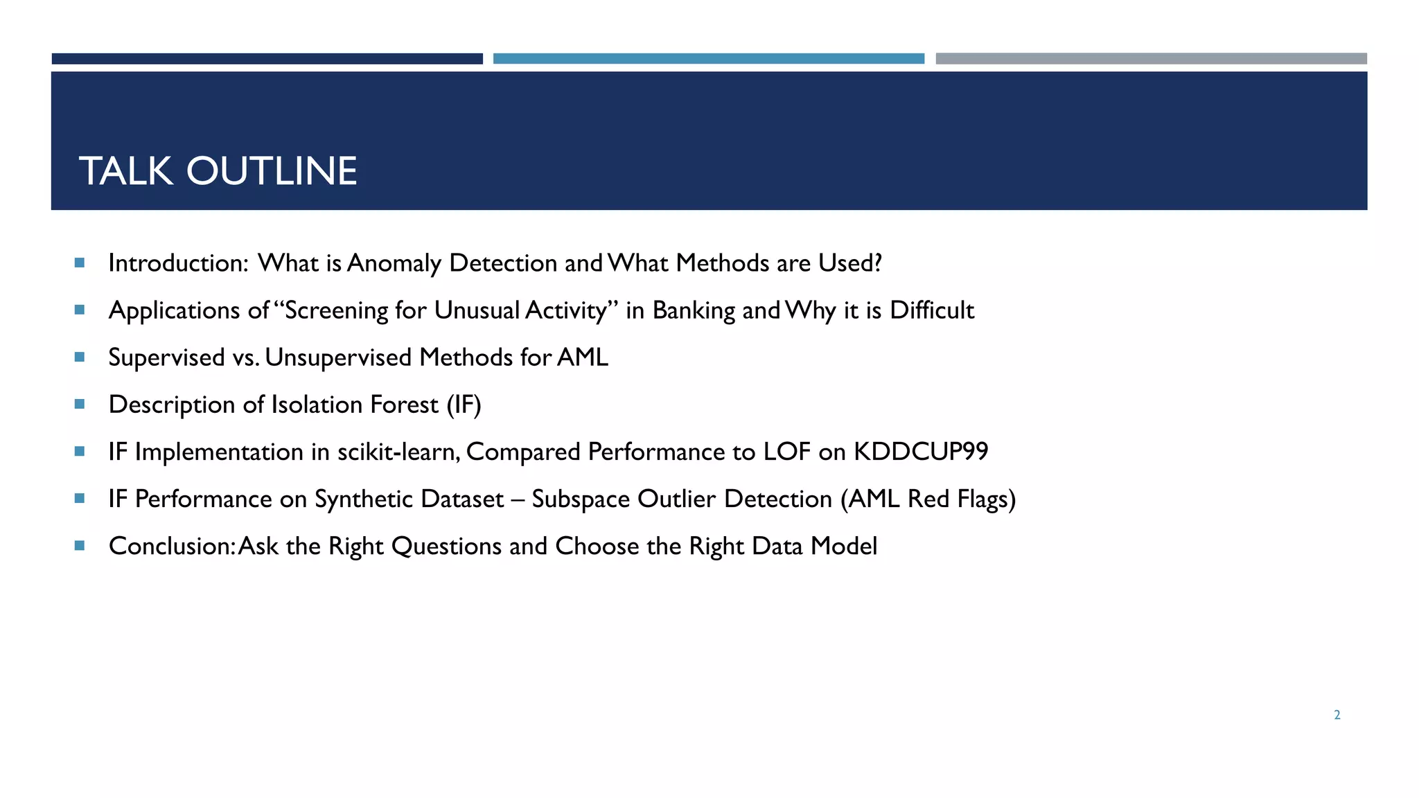 Unsupervised Anomaly Detection with Isolation Forest - Elena Sharova | PDF
