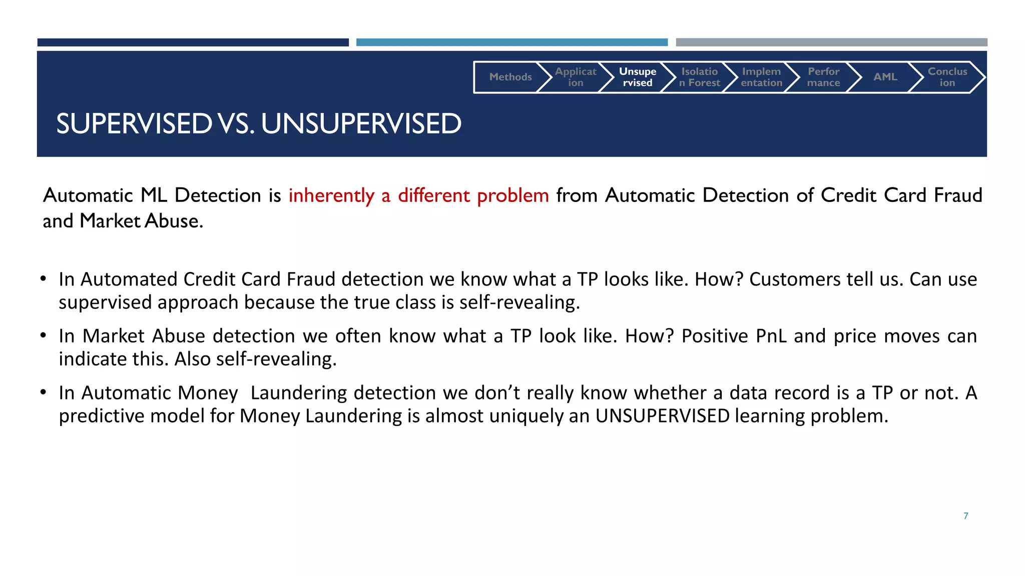 Unsupervised Anomaly Detection with Isolation Forest - Elena Sharova | PDF