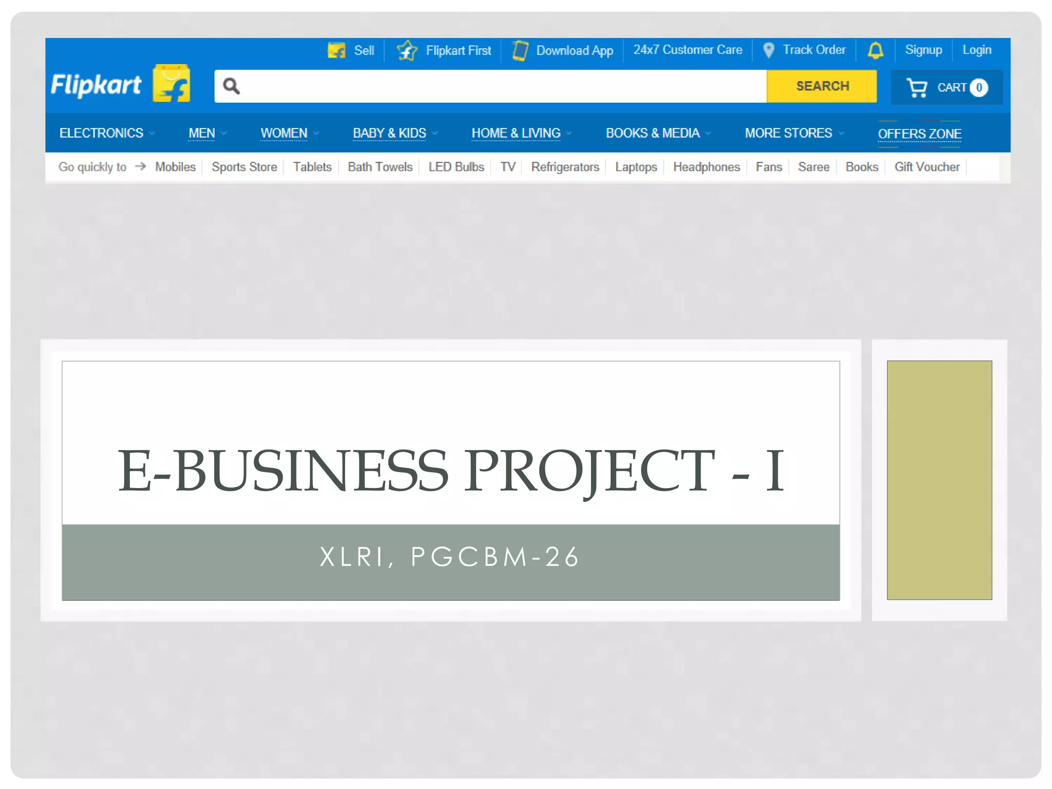 Flipkart - Project | PPTX