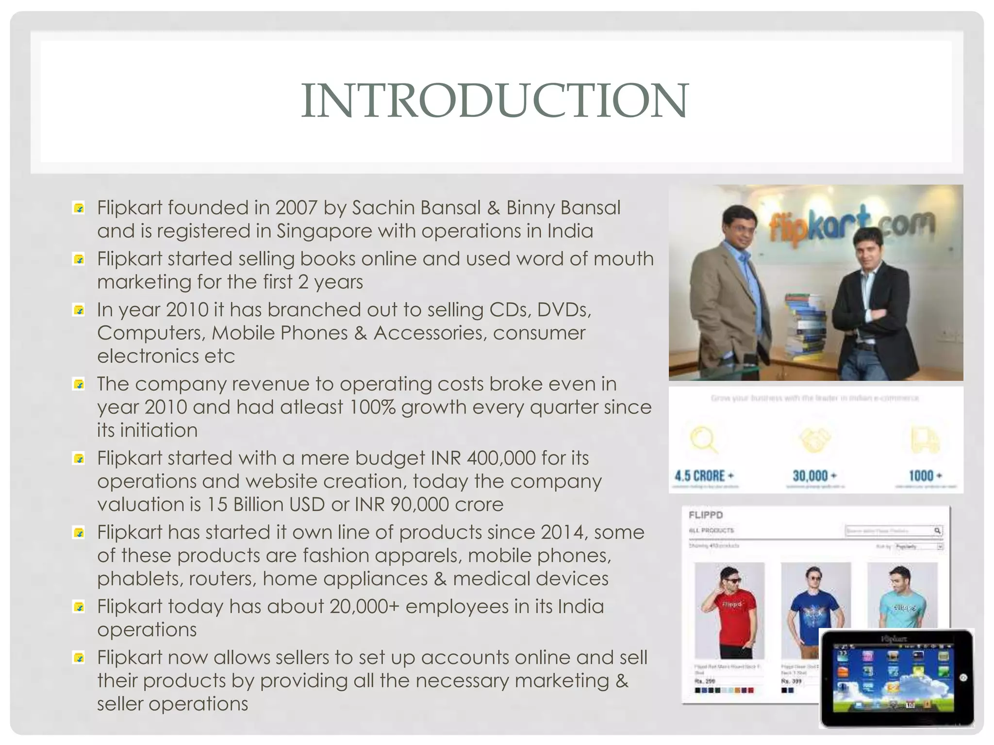 Flipkart - Project | PPTX