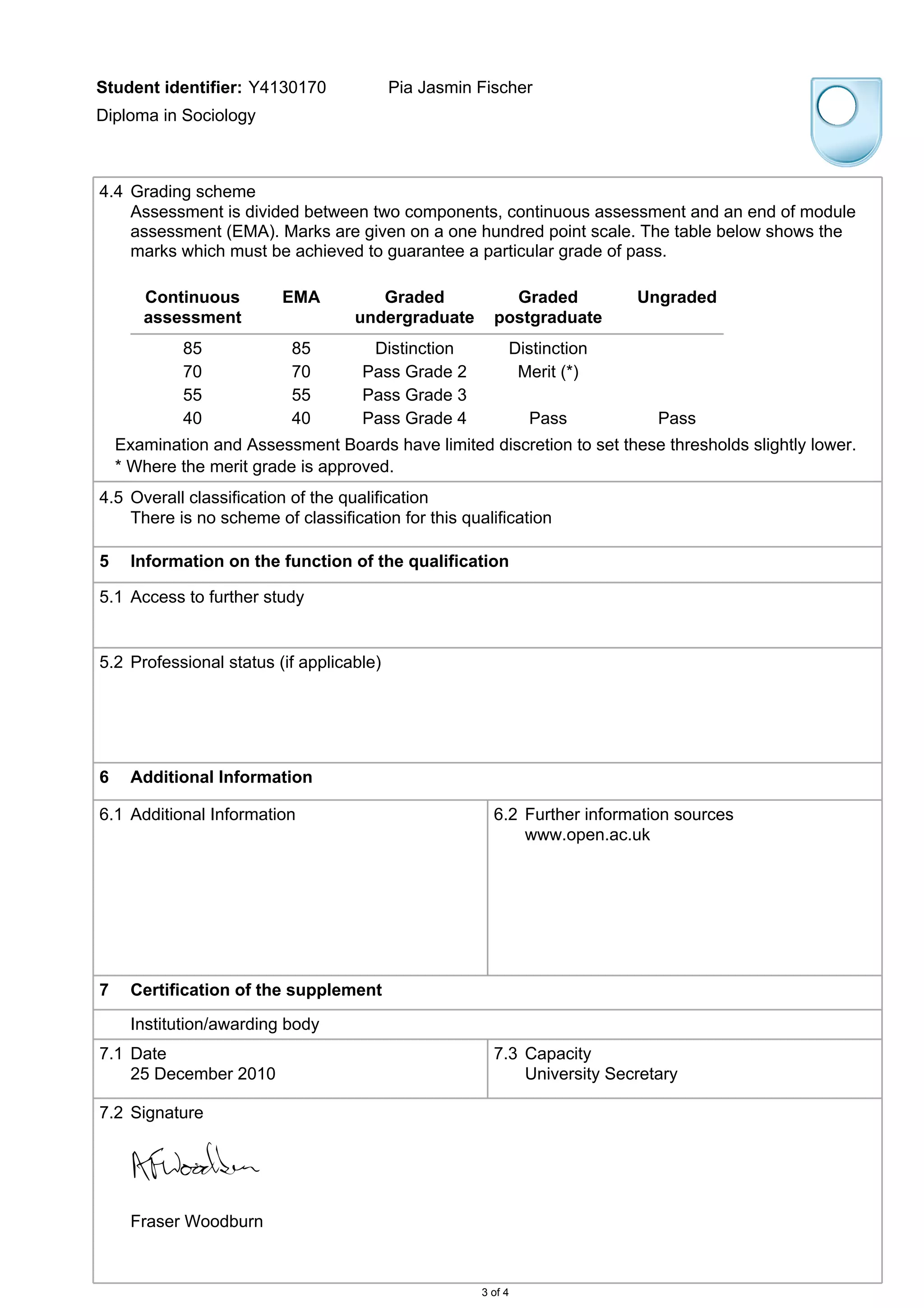 diplomasupplement | PDF