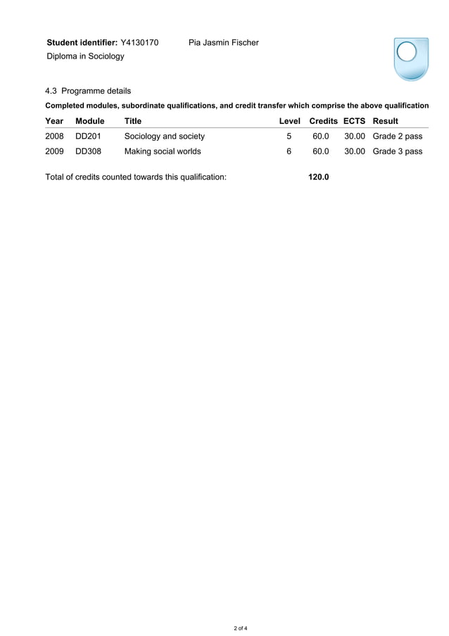 diplomasupplement | PDF