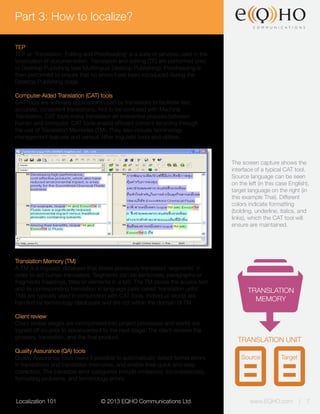 Localization101 eqho communications | PDF