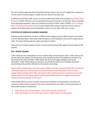 REJUVENATION OF THE DISUSED TRAFFIC ISLAND TO CIVIC PLAZA2 | PDF