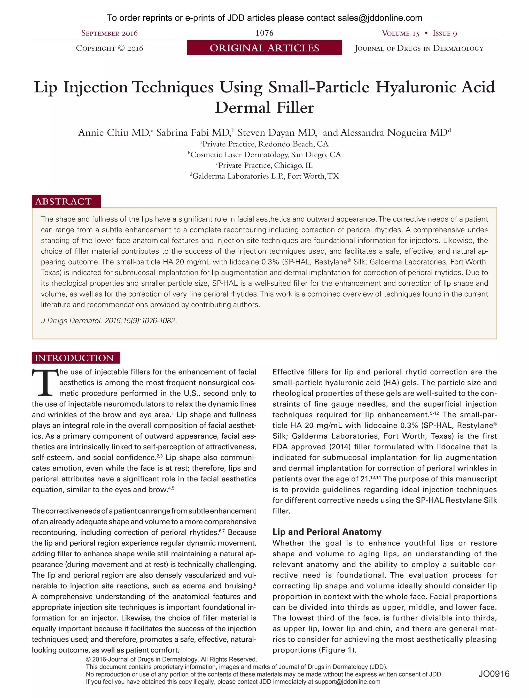 Chiu_2016_Lip Injection Techniques Using Small-Particle Hyaluronic Acid ...