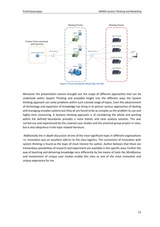 Systems Thinking & Modelling in Organizations | PDF | Business ...