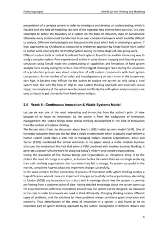 Systems Thinking & Modelling in Organizations | PDF | Business ...