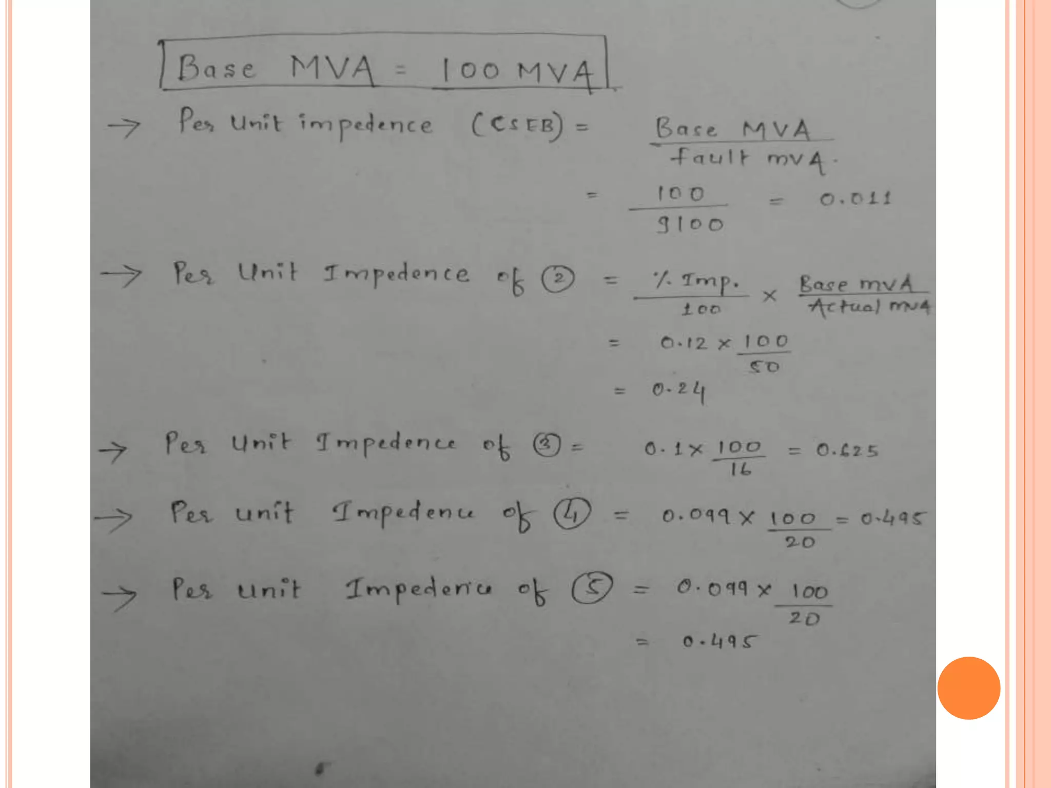 Fault Level Calculation | PPTX