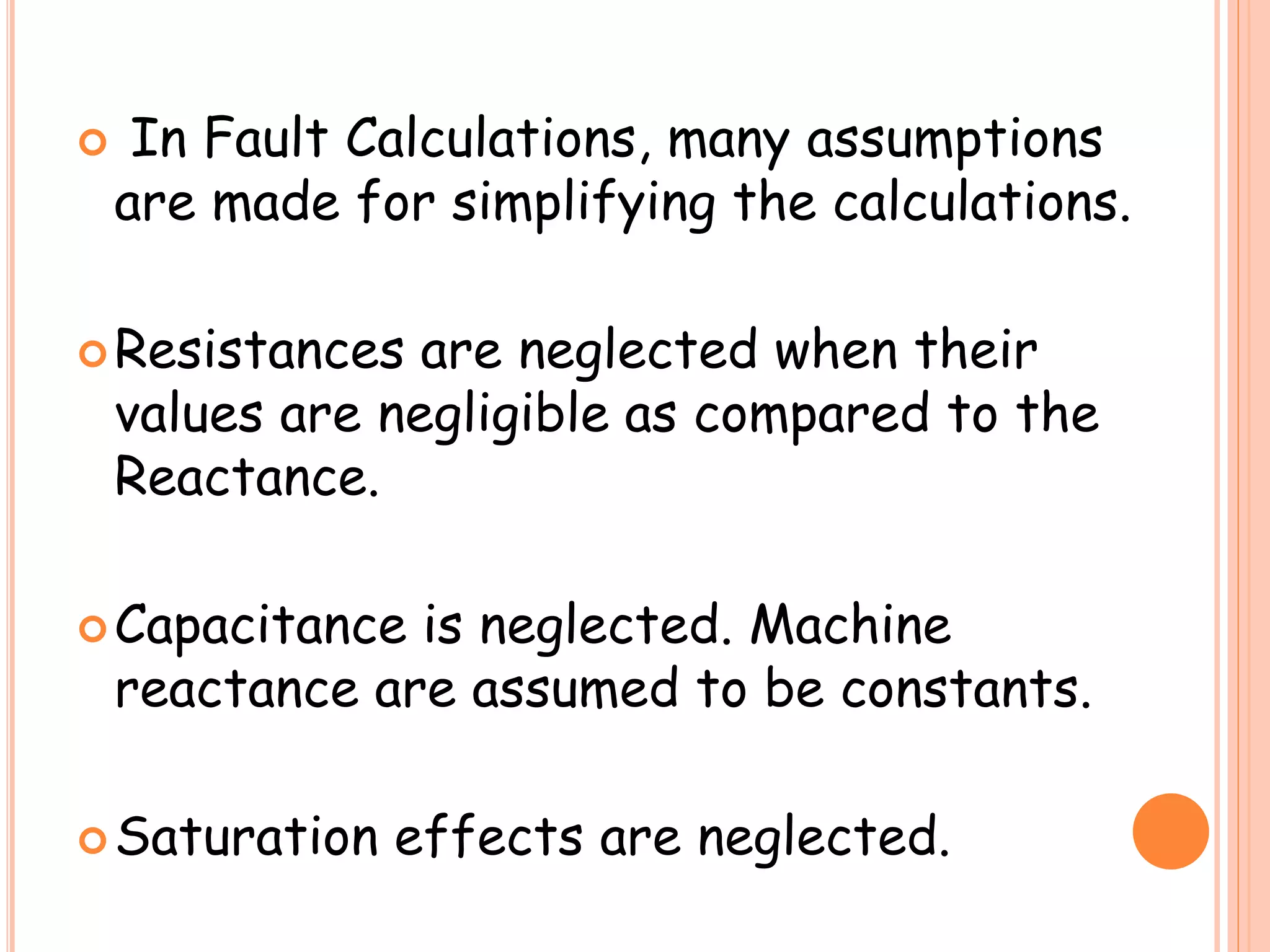 Fault Level Calculation | PPTX | Computer Networking | Computing