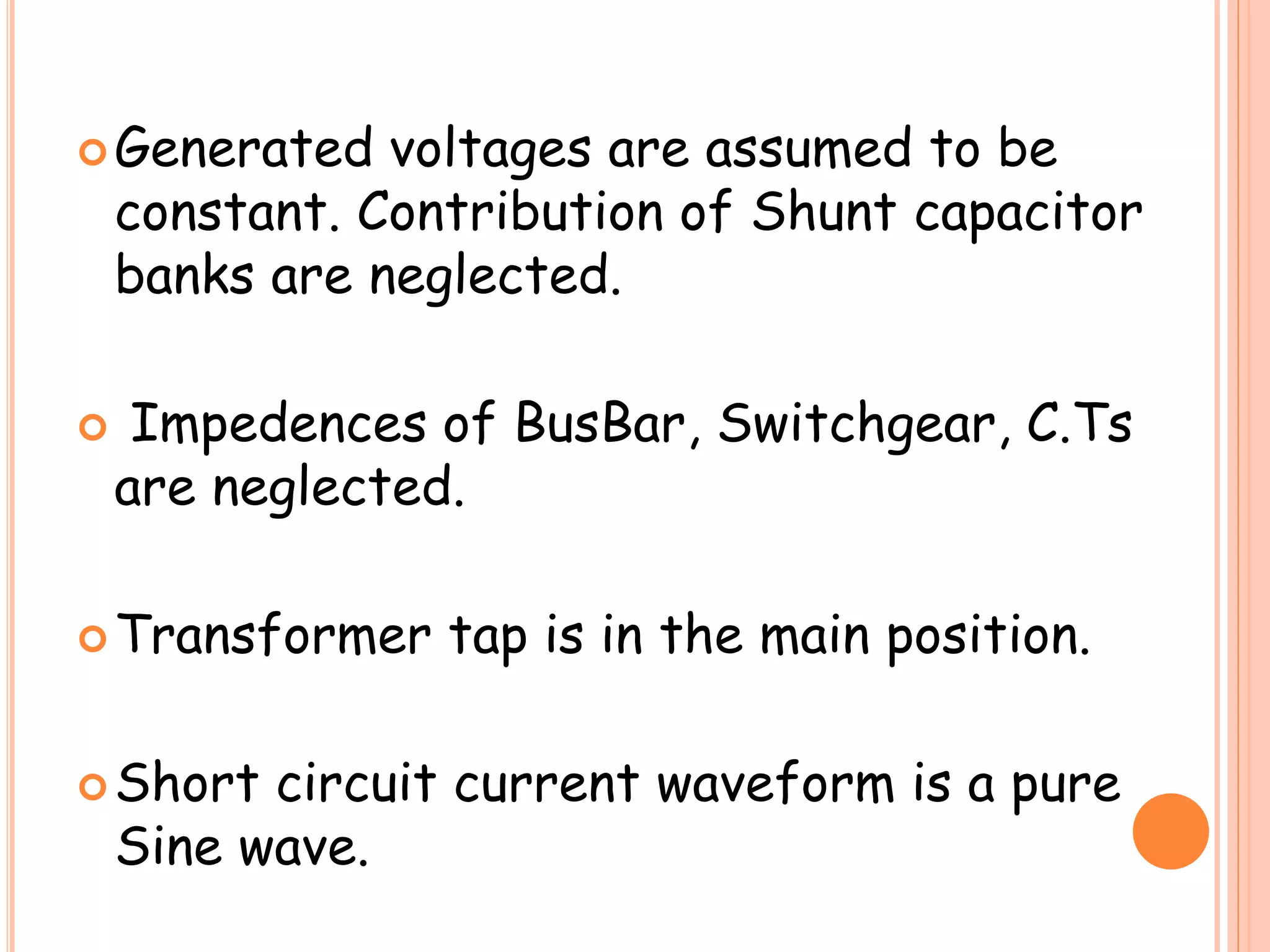 Fault Level Calculation | PPTX