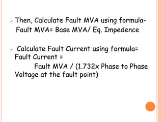 Fault Level Calculation | PPTX