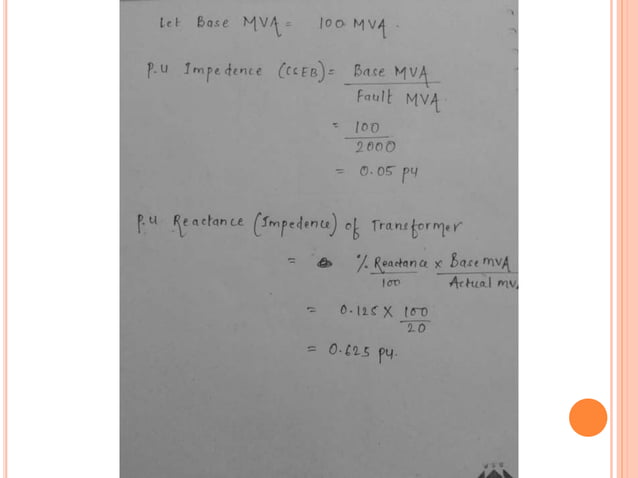 Fault Level Calculation | PPTX | Computer Networking | Computing