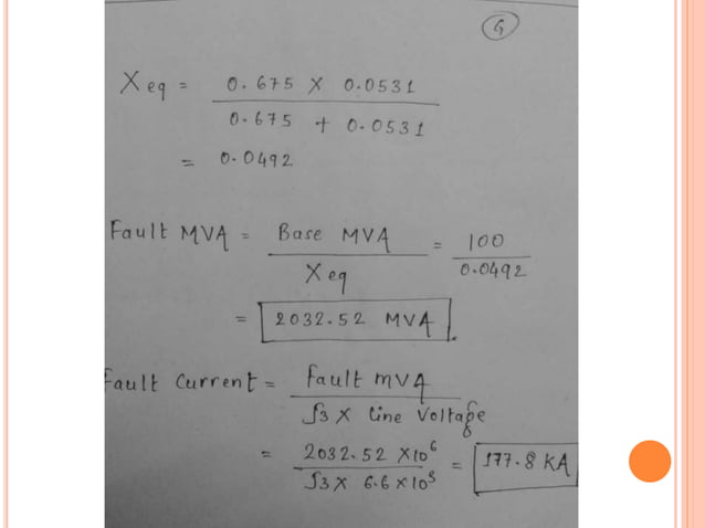 Fault Level Calculation | PPTX | Computer Networking | Computing
