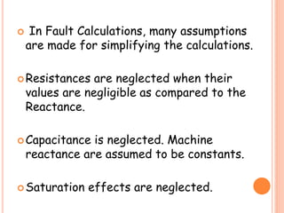 Fault Level Calculation | PPTX