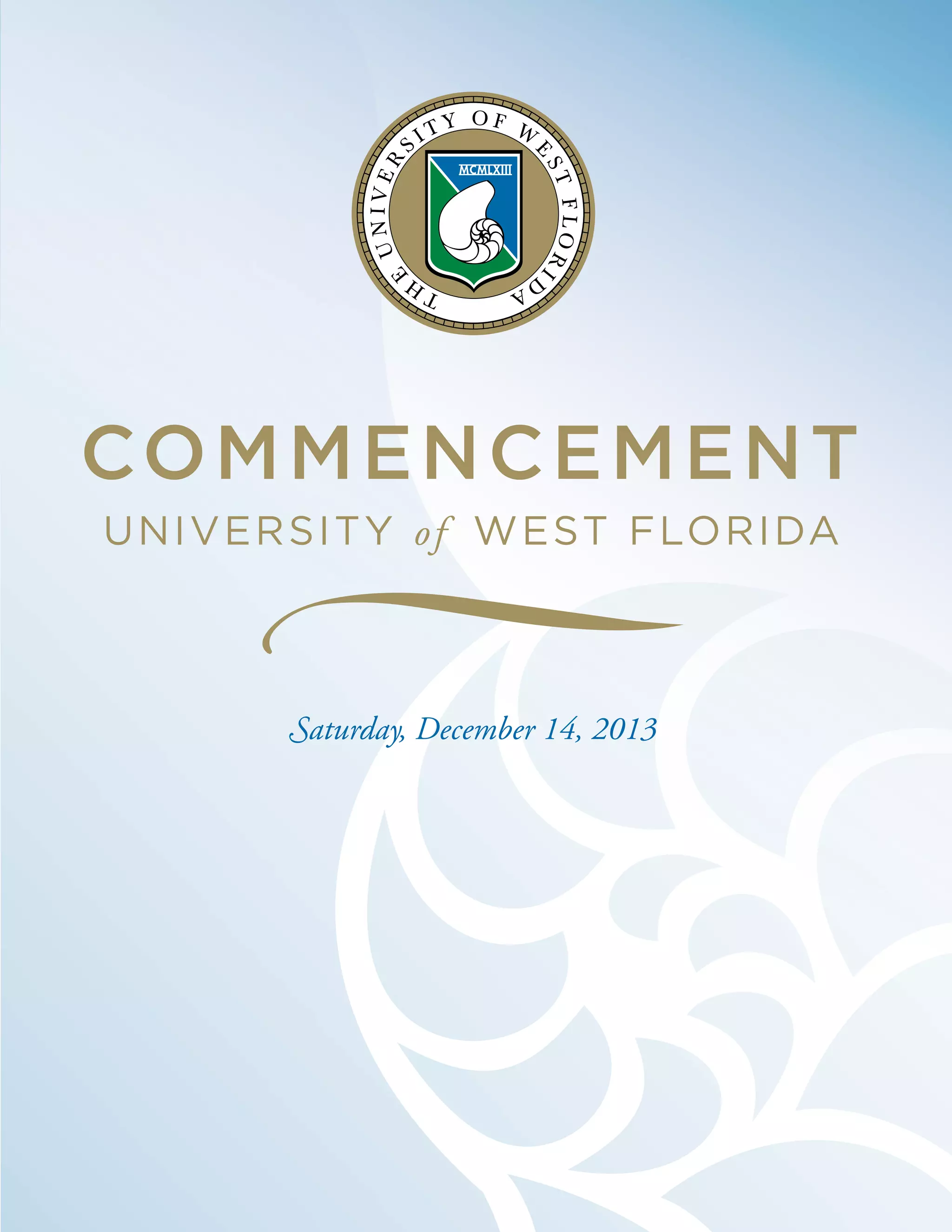 UWF_Commencement_Program_12_14_13 Highlighted Name for LI | PDF