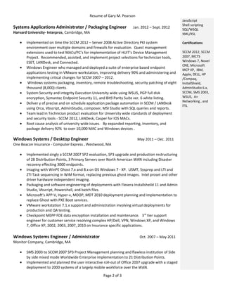 GARY_M_PEARSON_Resume_18Dec15-2016 | PDF