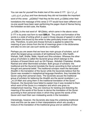 NAMAZ IS THE PAGAN PACKAGE OF COMMITTING SHIRK 5 TIMES A DAY | PDF