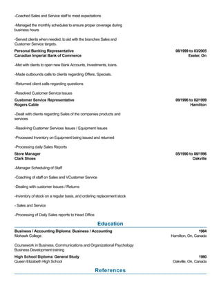 Resume - Corey | PDF