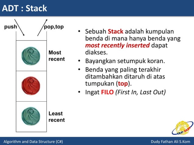 Algorithm & Data Structure - Pengantar | PPTX