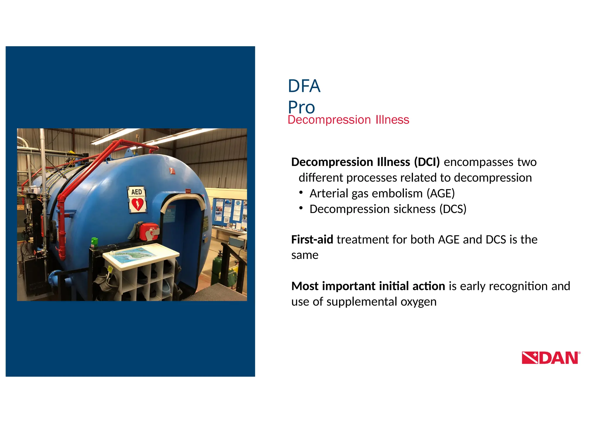 DAN (Divers Alert Network) Diver First Aid DFA-Pro-PowerPoint | PPTX