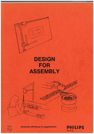 Design for Product Assembly#1 | PDF