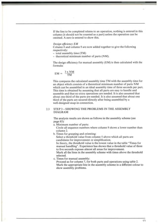 Design for Product Assembly#1 | PDF