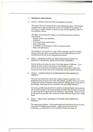 Design for Product Assembly#1 | PDF