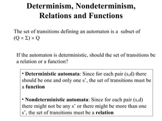 deterministic finite state automata related ppt | PPT