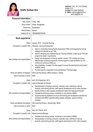 Arafin Gulsan Ara_Euro | PDF | Free Download