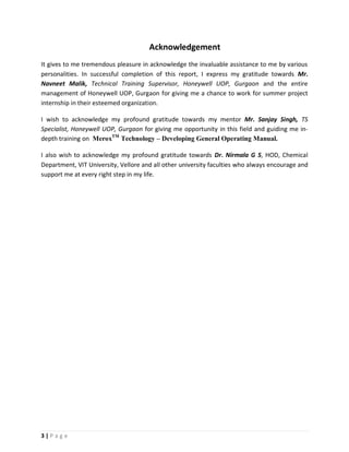 Internship Report_Merox | PDF