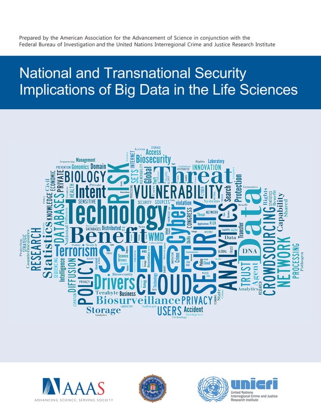 AAAS-FBI-UNICRI Big Data Report | PDF