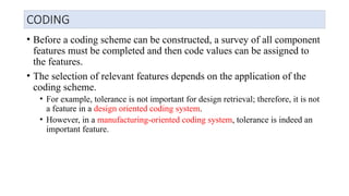 DFA, Coding, CAPP engineering industrial .ppt