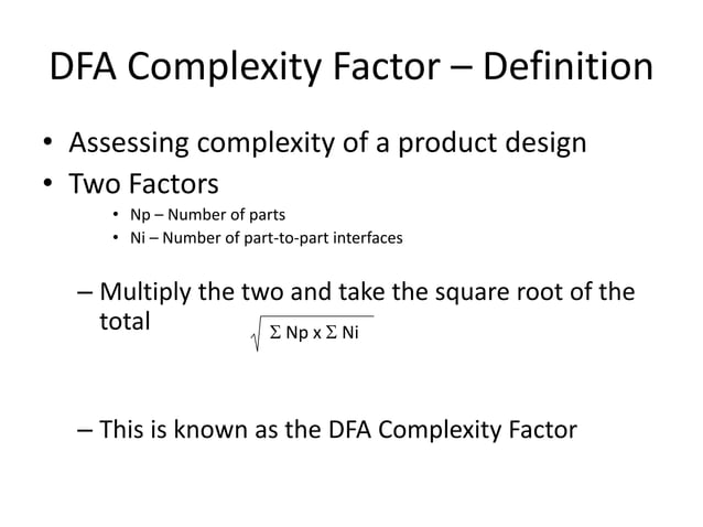 Dfa guidelines | PPTX