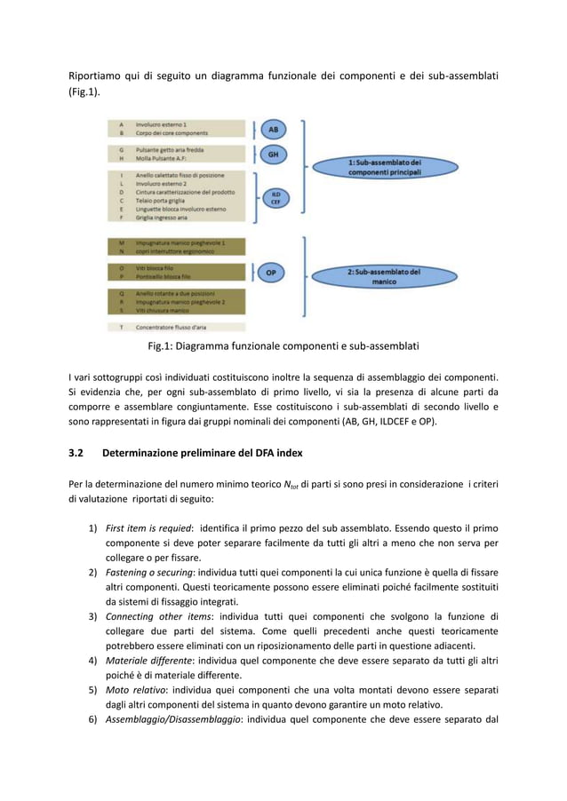 DFA: Design For Assembly Hair Dryer | PDF
