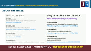 DFARS Part 234 - Major System Acquisition | PPTX