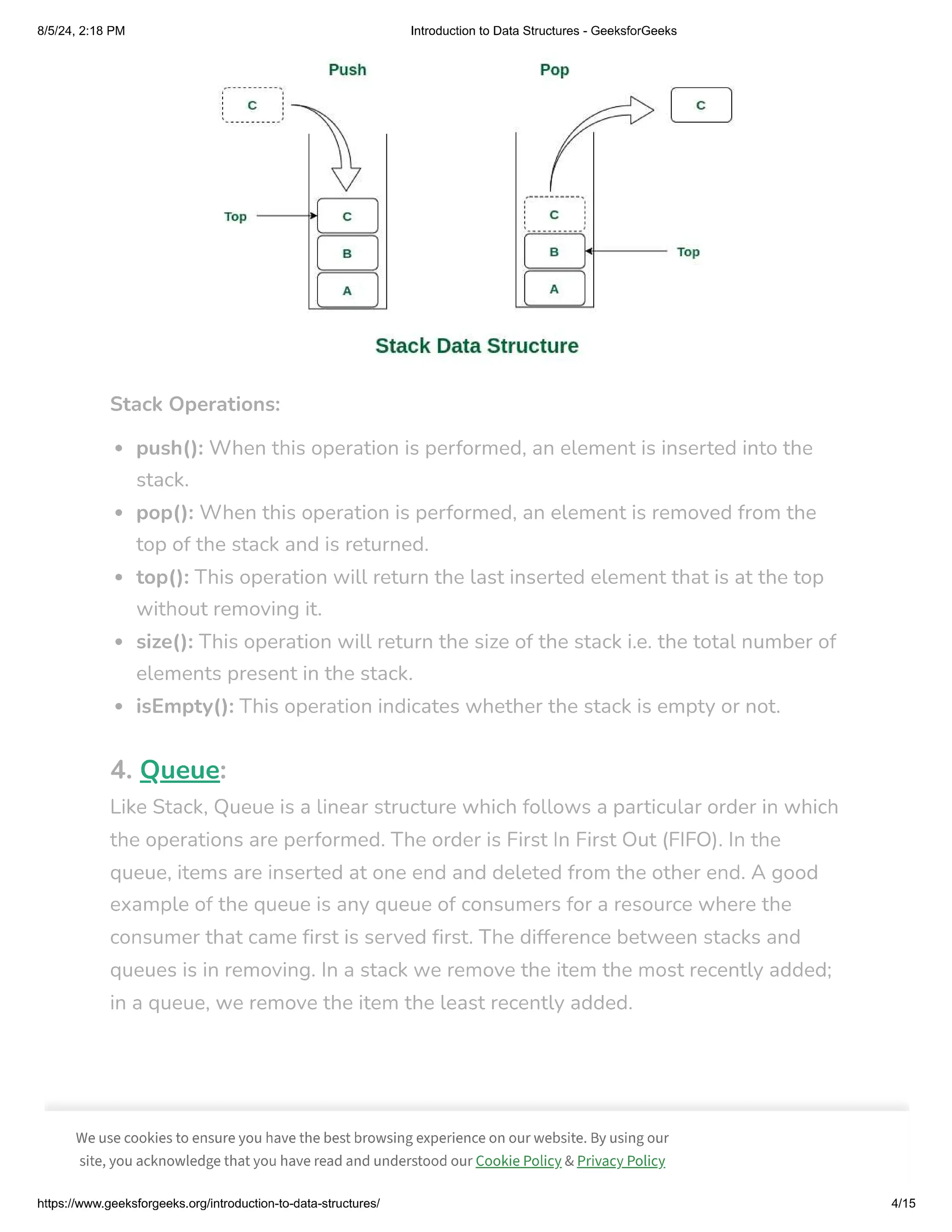 Data Structure All Data Structure List In Detail | PDF