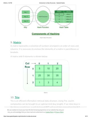 Data Structure All Data Structure List In Detail | PDF