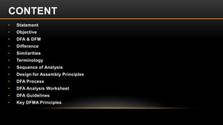 Design for assembly | PPT