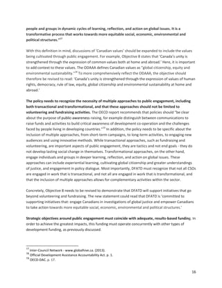 Dfatd civil society partnership policy | PDF | Non-Profit Organizations | Industries