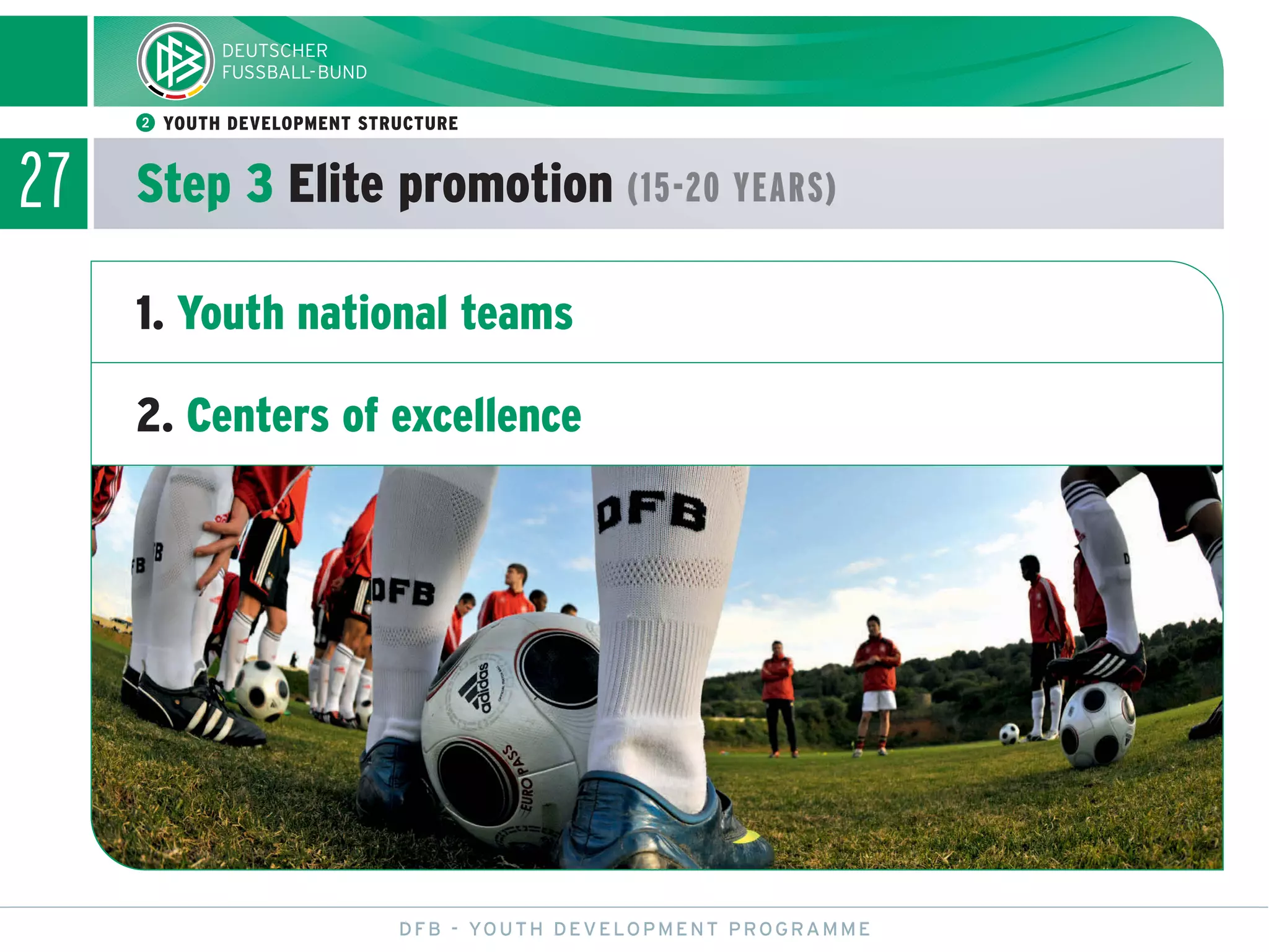 DFB Youth Development Program | PDF
