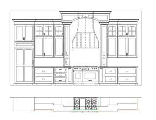 Kitchen Elevation Drawing